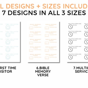 Bible Memory Verse Sticker Bible Verse Memorization Gift Children ...