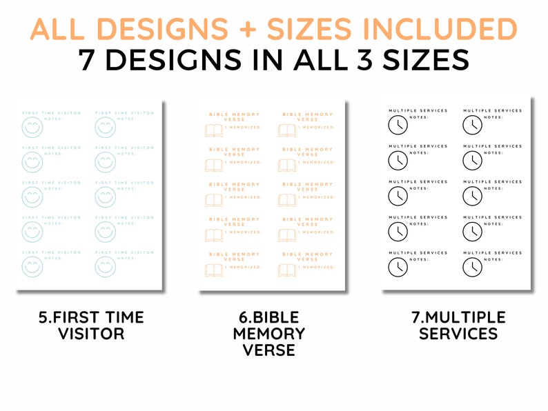 Bible Memory Verse Sticker Bible Verse Memorization Gift Children ...