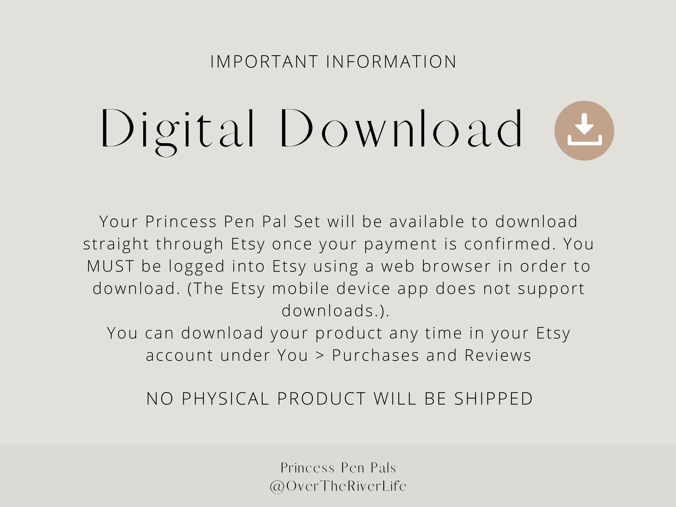 Pen Pal Kit Princess Activities Kids Letter Template Writing Prompts ...