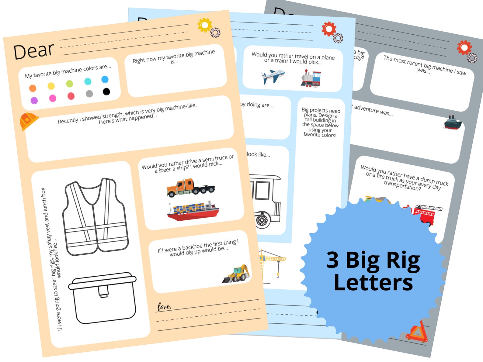 Letter for Kid Pen Pal Kit for Kid Penpal Stationary Long Distance ...