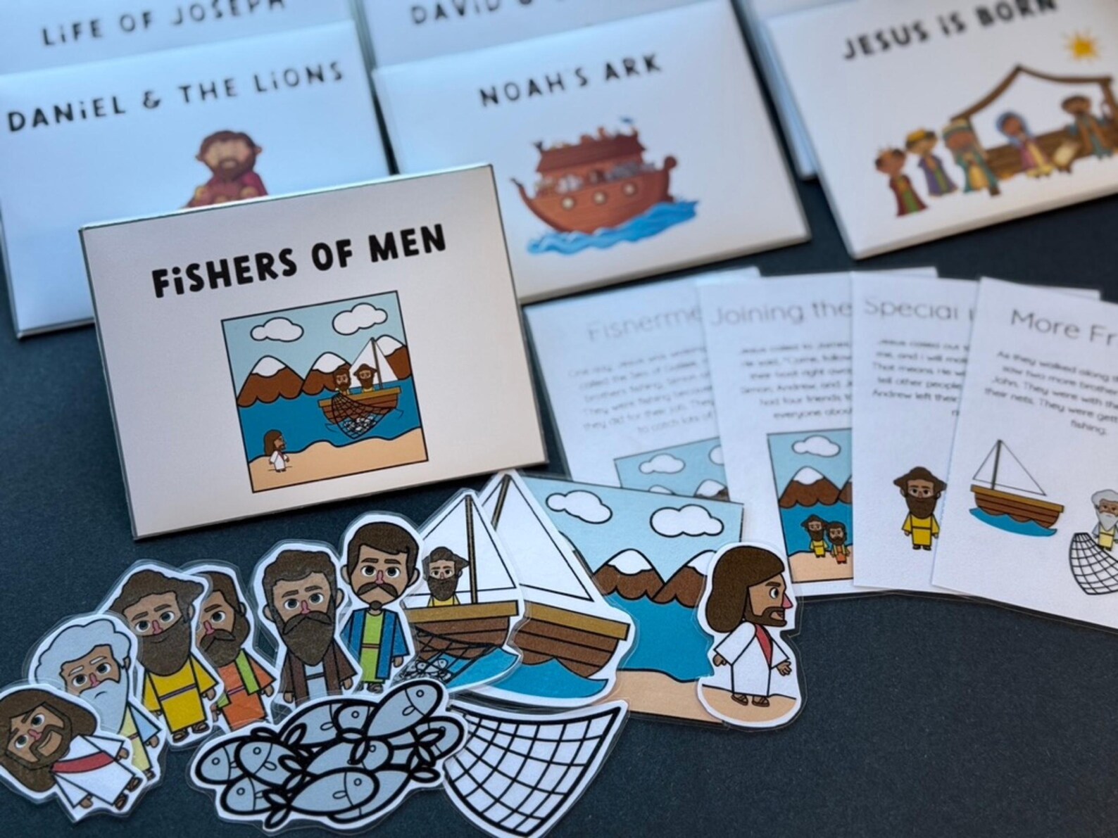 12 Bible Stories for Kids Interactive Lessons Sunday School Resources ...