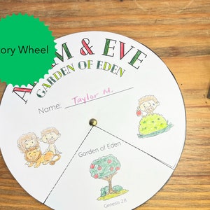 Adam and Eve Sunday School Worksheets Bible Themed Coloring Pages for ...