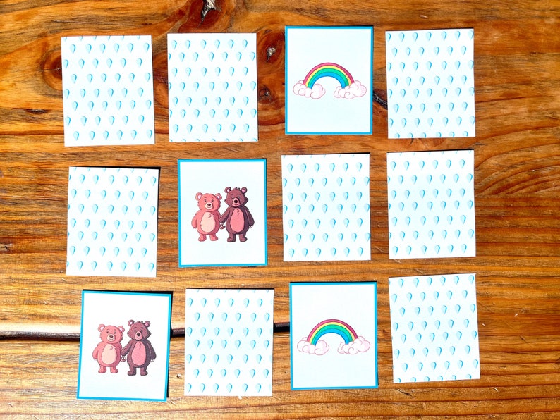 Bible Memory Game for Kid Noahs Ark Game Printable Bible Story Lesson ...