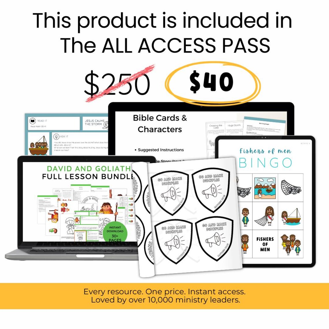 Share Gods Love Craft for Kid Printable Christian Missionary Craft for ...