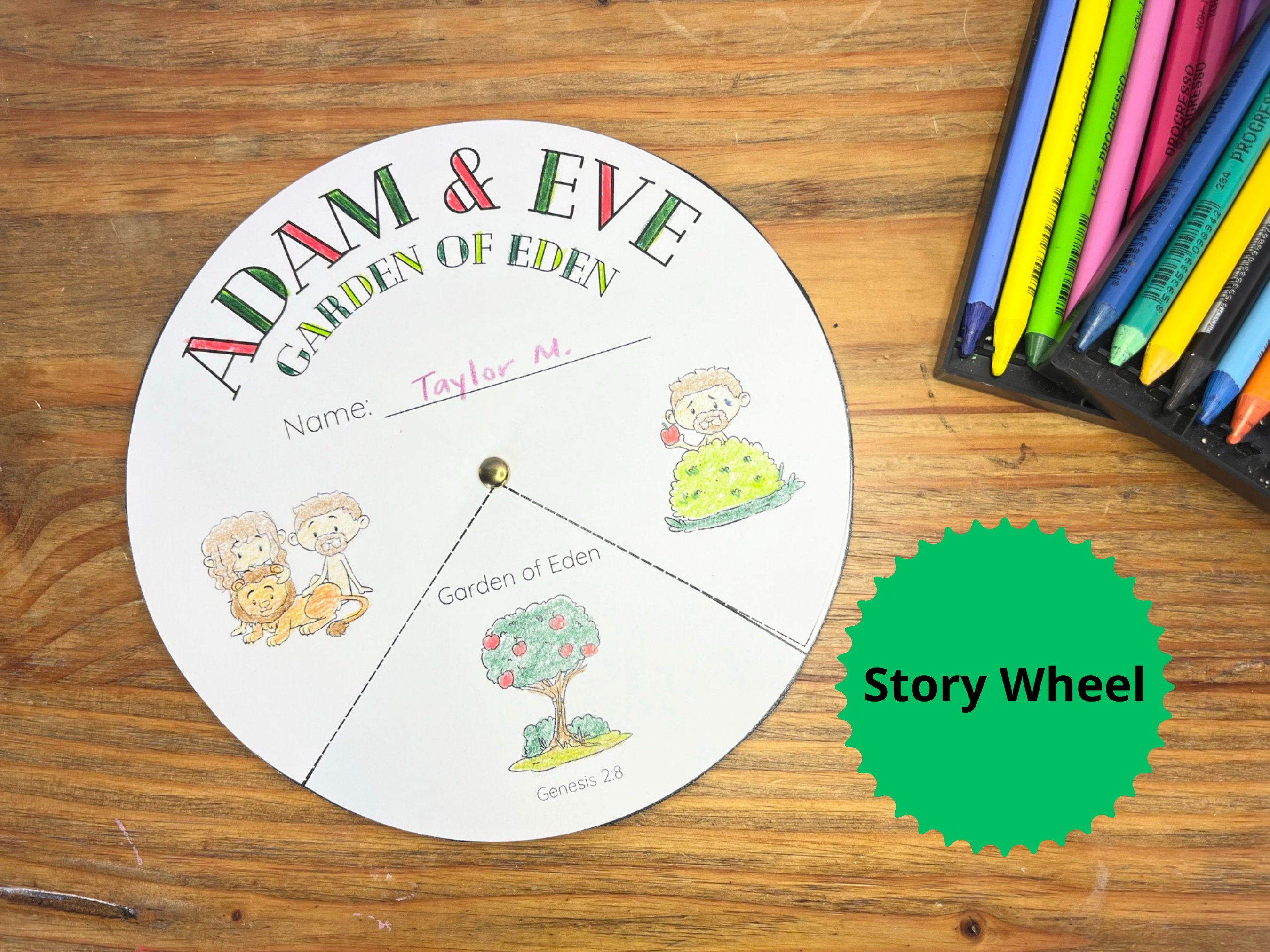 Adam and Eve Activities for Preschoolers Garden of Eden Crafts for Kids ...