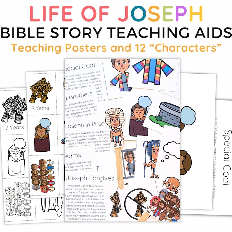 Joseph Story Characters - Etsy