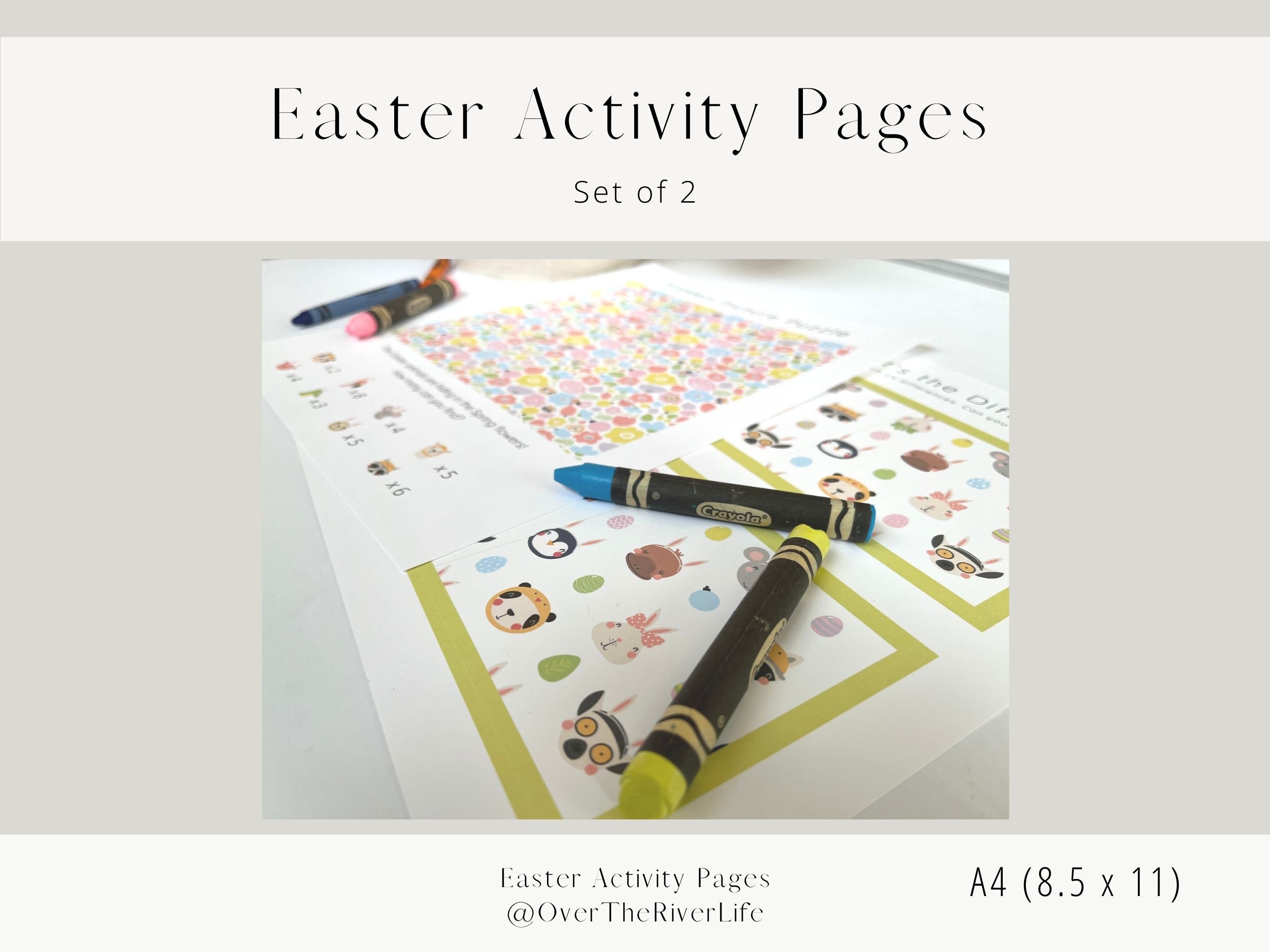 Easter Activity Printable Hidden Pictures Easter Activity for Kids ...