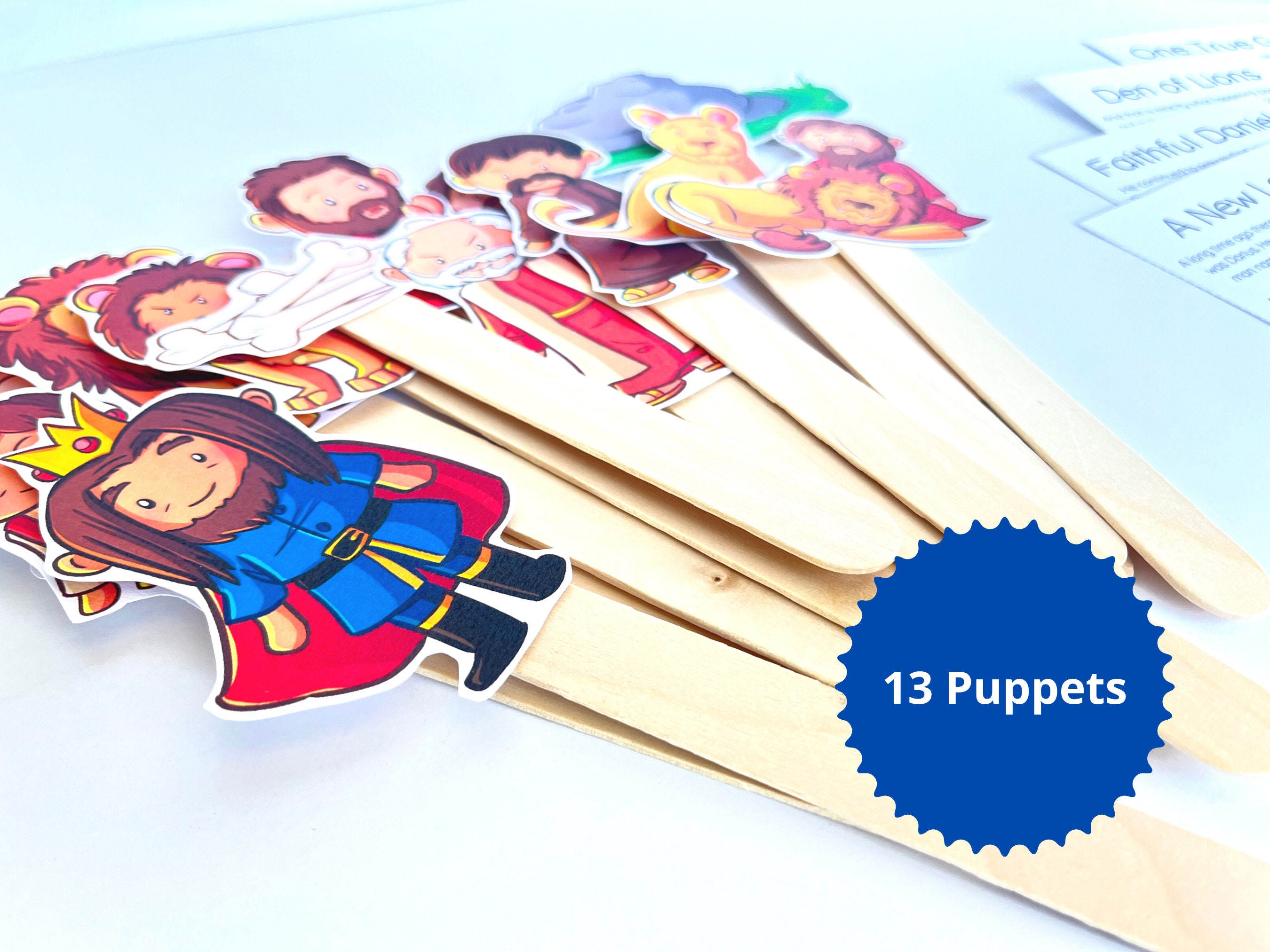 Daniel and the Lions Den Story of Daniel and the Lions Den Printable ...