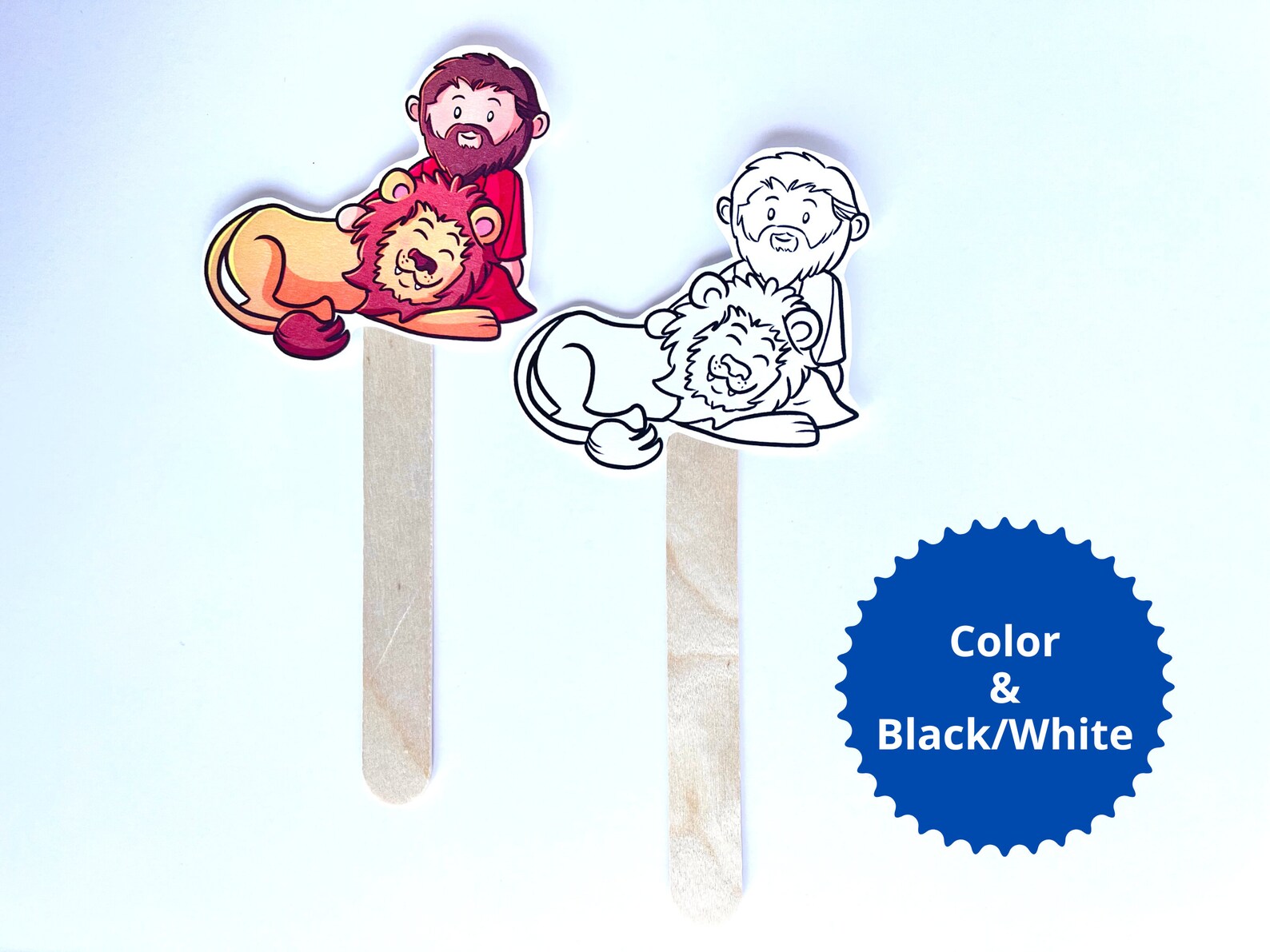 Daniel and the Lions Den Story of Daniel and the Lions Den Printable ...