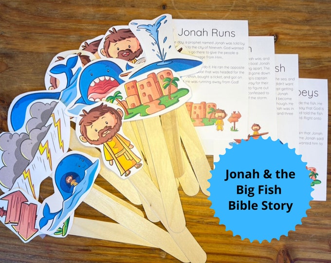 Jonah and the Whale, Jonah and the Whale Craft, Jonah and the Whale ...