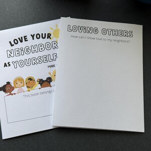 Love Your Neighbor Church Craft for Kid Sunday School Valentine ...