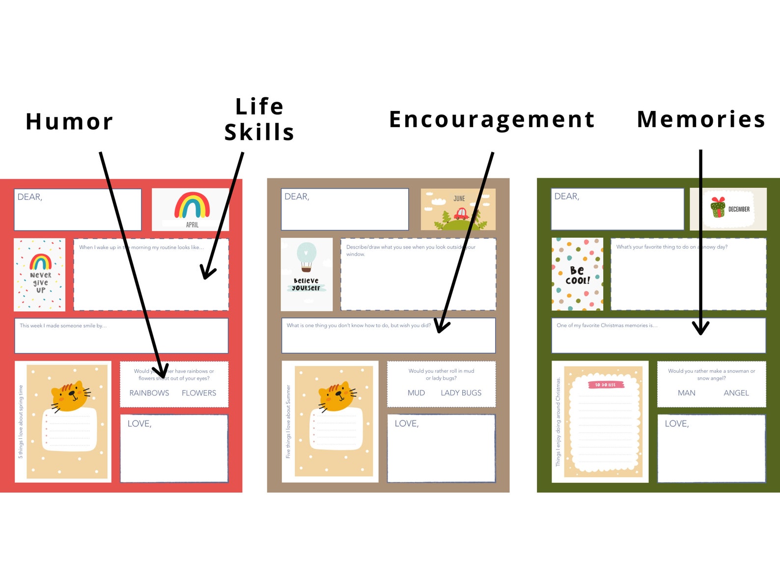 Pen Pal Kit Grandparent Penpal Kit Letter Writing Kit for Kids Pen Pal ...