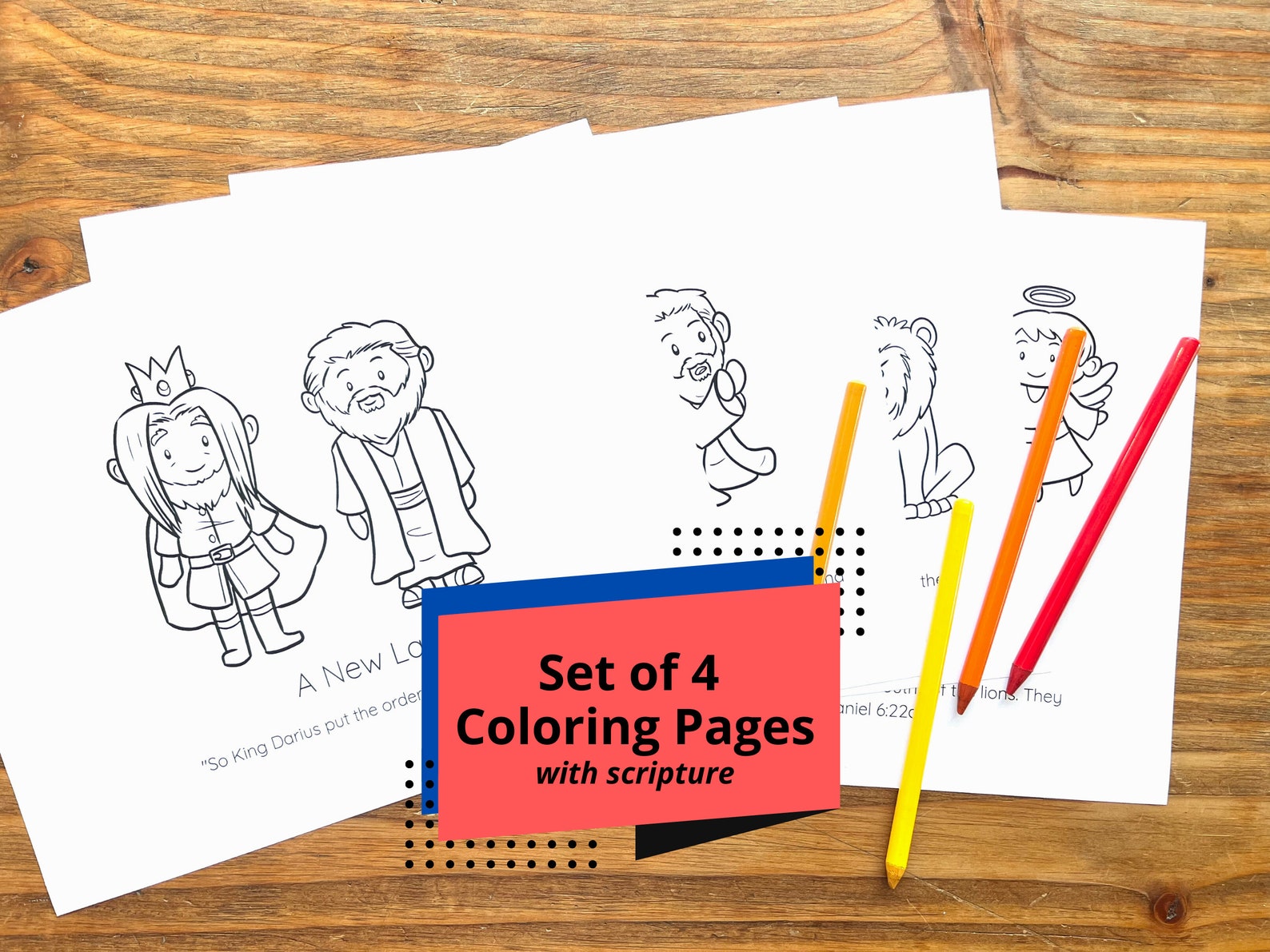 Daniel in the Lion Den Activity Lion Den Craft Daniel Bible Lesson for ...