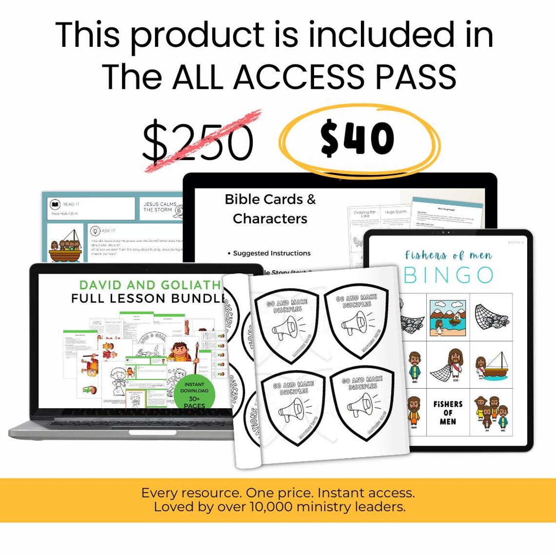 Custom God Loves Me Craft Jesus Loves Me to Pieces Craft for Kid ...