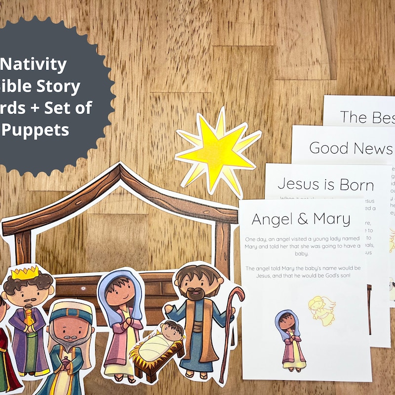 Nativity Printable - Etsy
