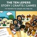 Thankfulness Bible Lesson for Kids Printable Ten Lepers Bible Story ...