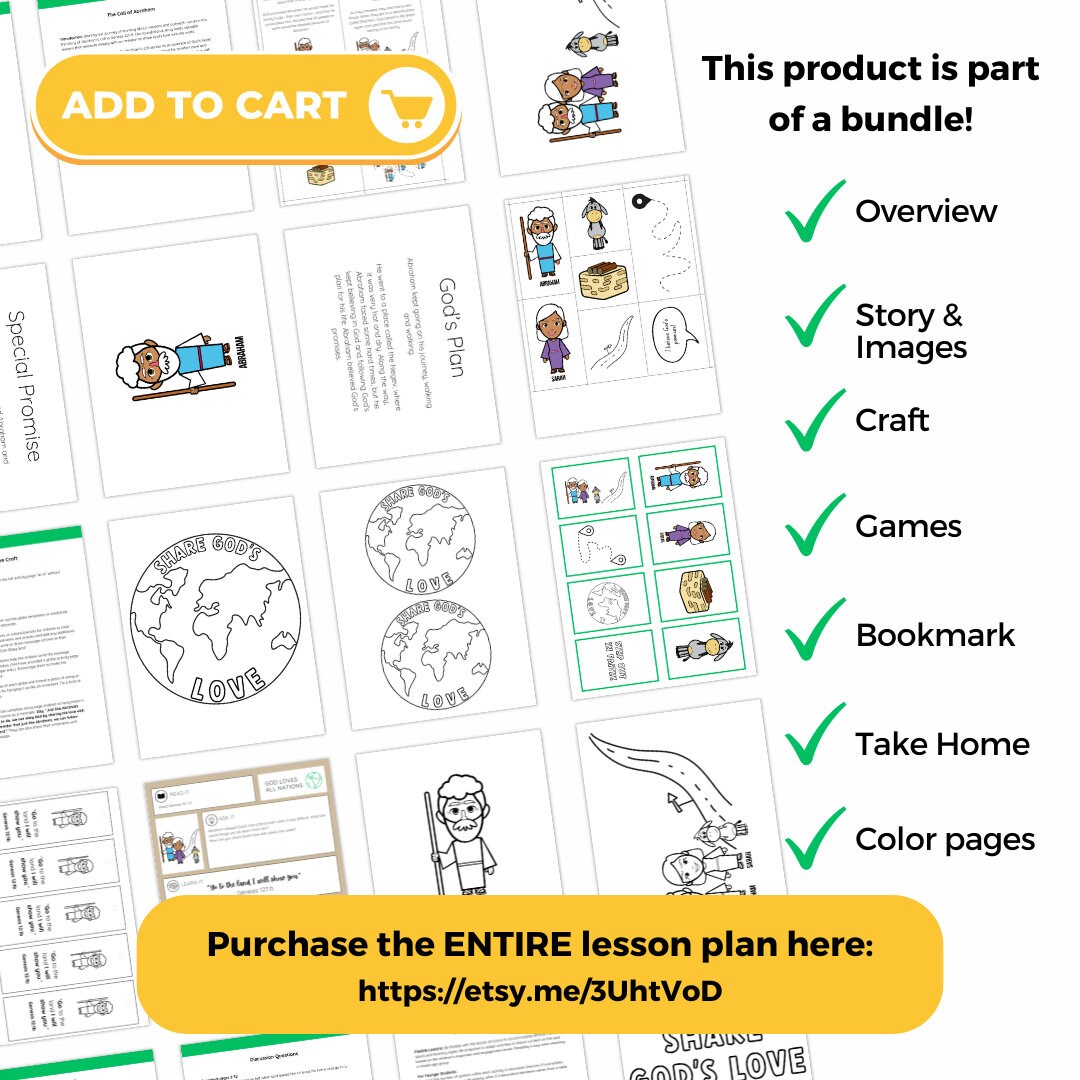 Share Gods Love Craft for Kid Printable Christian Missionary Craft for ...