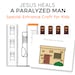 Jesus Heals the Paralyzed Man Bible Story DIY Printable Craft for ...
