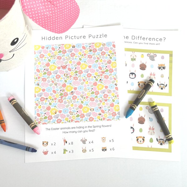 Printable Hidden Pictures - Etsy