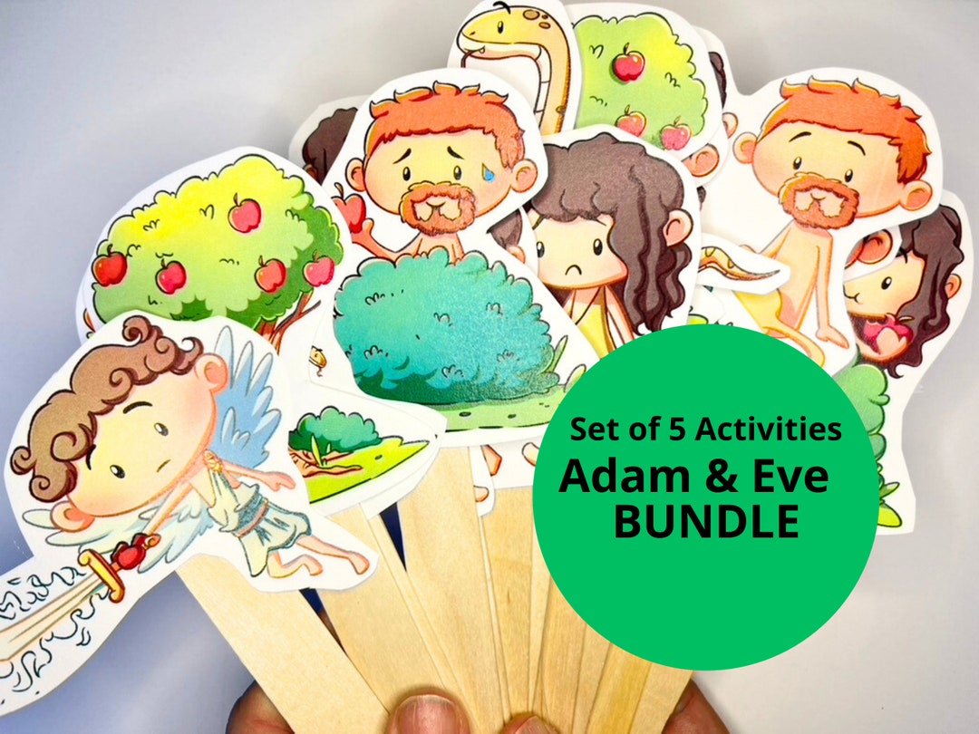 Adam and Eve Activities for Preschoolers Garden of Eden Crafts for Kids ...
