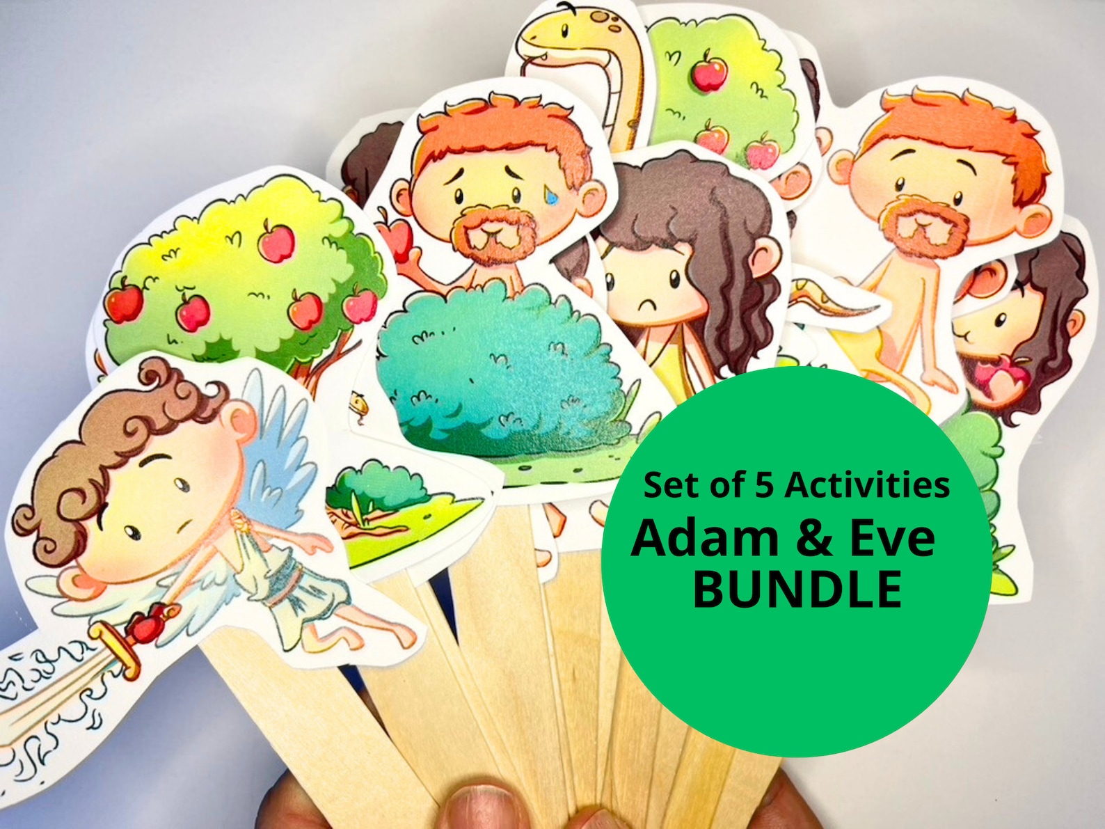 Adam and Eve Activities for Preschoolers Garden of Eden Crafts for Kids ...
