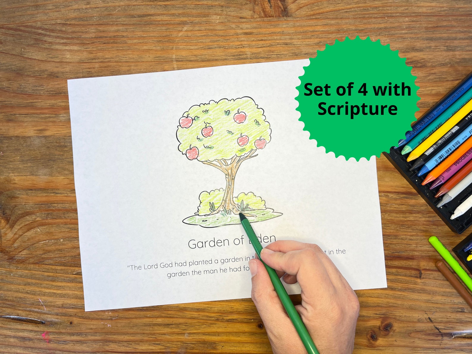 Adam and Eve Coloring Page for Preschool Adam and Eve Coloring Sheet ...