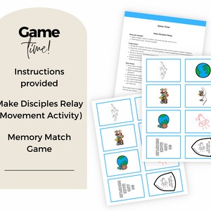 Great Commission Sunday School Lesson Teaching Go and Make Disciples ...