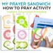 Prayer Sandwich Activity for Kid Prayer Craft Printable Christian ...