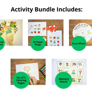 Adam and Eve Activities for Preschoolers Garden of Eden Crafts for Kids ...