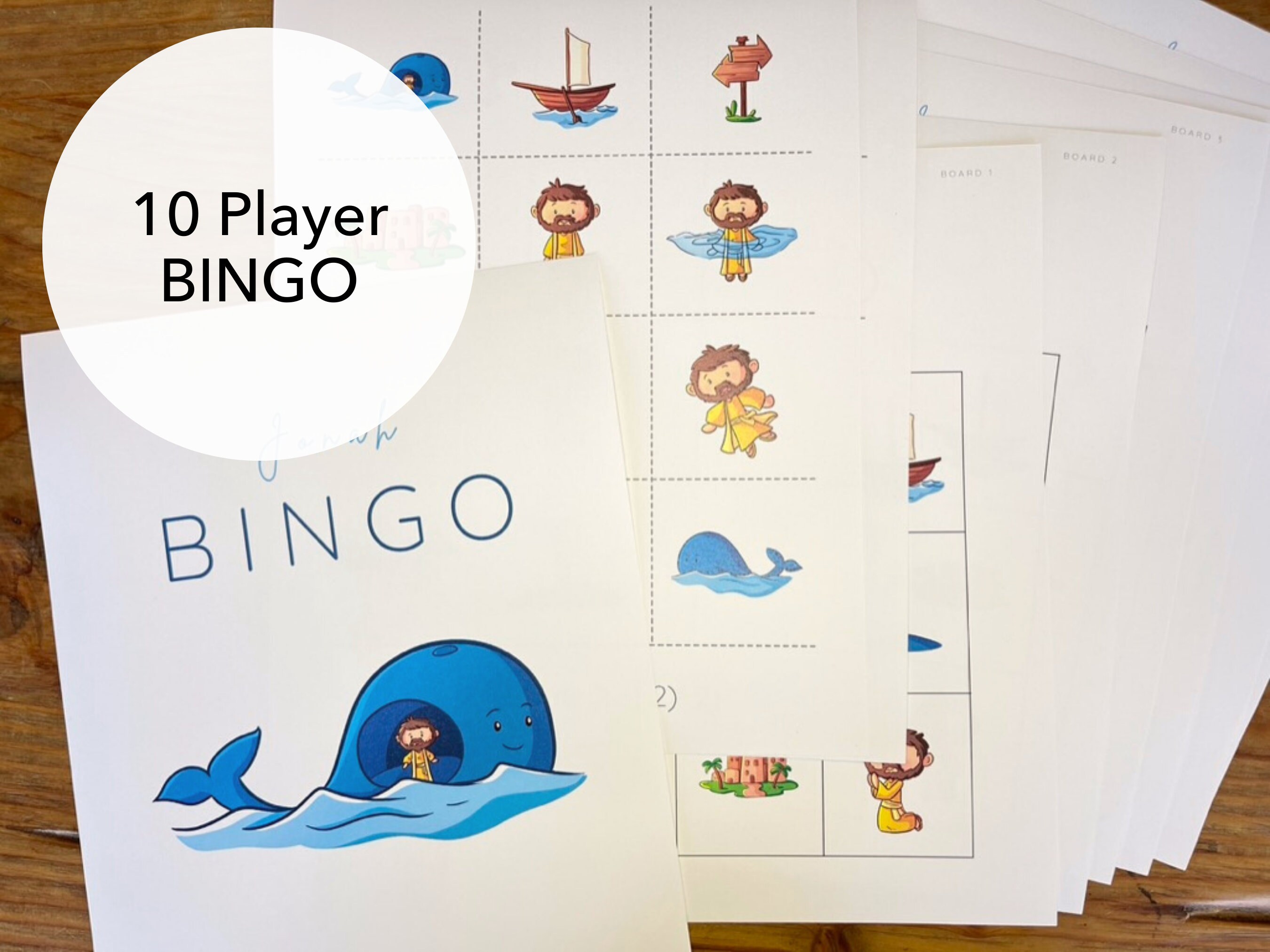 Jonah Bible Story Craft Jonah and the Whale Game for Kid Sunday School ...