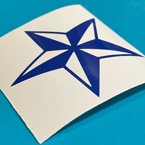 Star Decal for Helmets Cars Windows Decal - Etsy