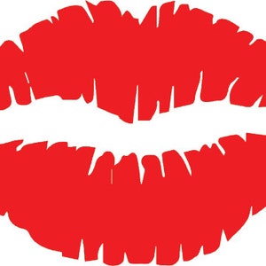 Kiss Decal for Helmets, Cars Windows Decal - Etsy