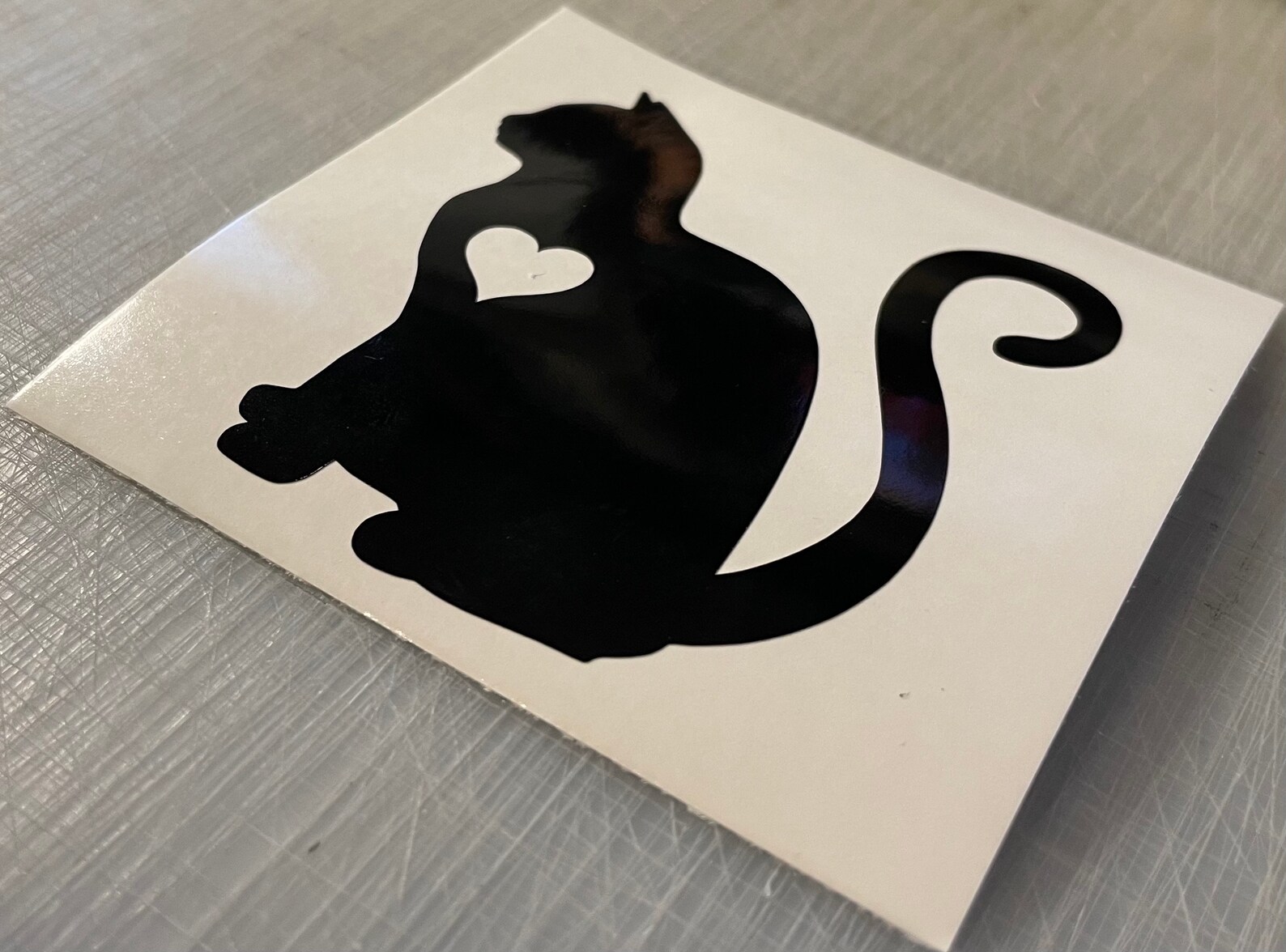Cat Vinyl Decal Cars Windows Walls Bumper Sticker Etc. - Etsy