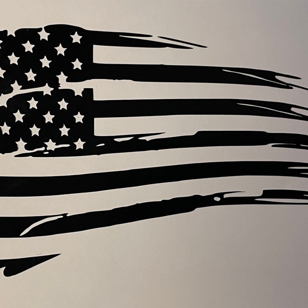 Usa Flag Decal - Etsy