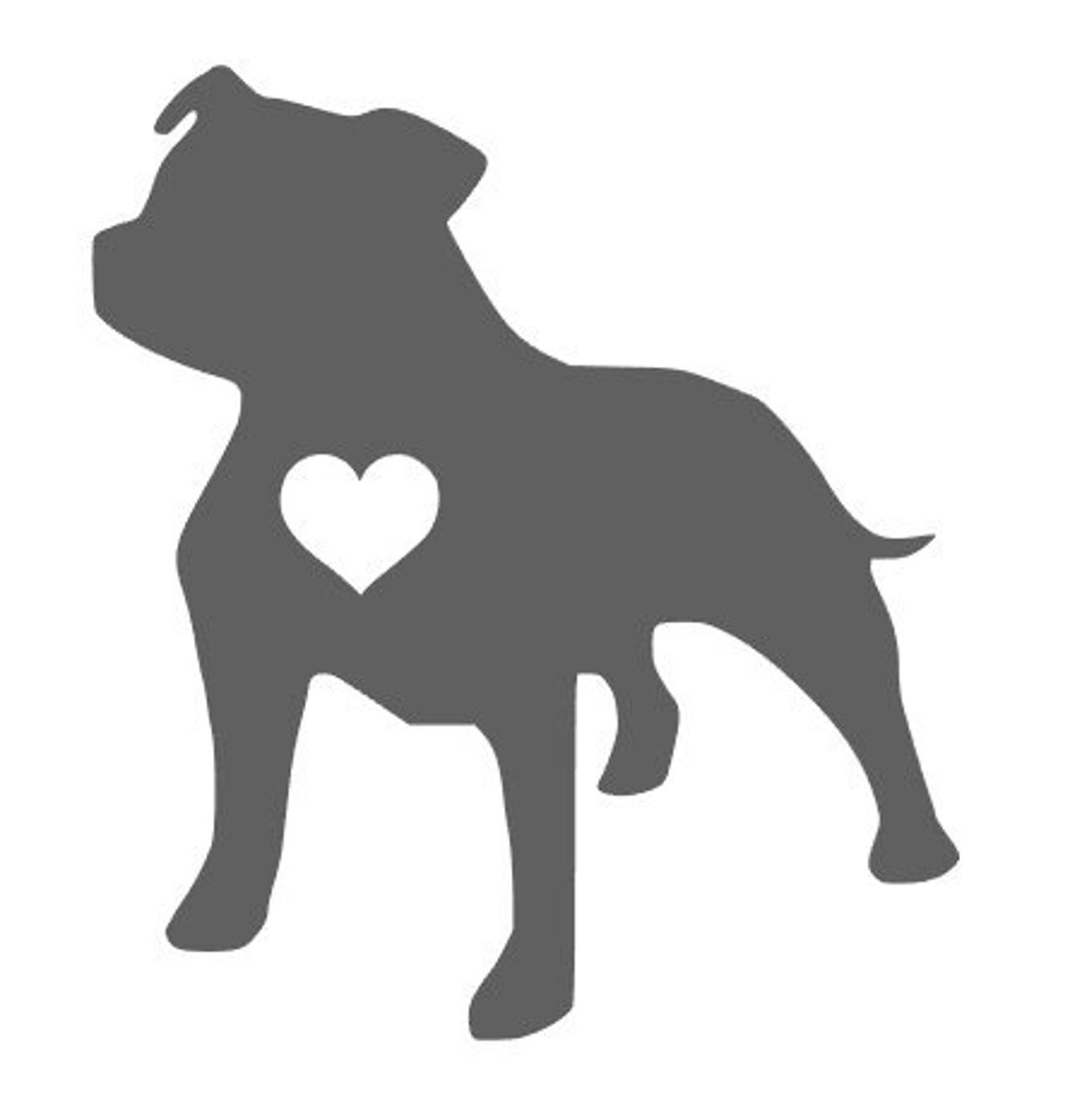 Pit Bull Vinyl Decal Cars, Windows, Walls, Bumper Sticker, Etc. Pit ...