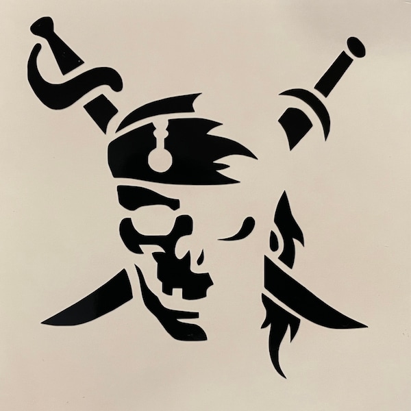 Pirate Decal - Etsy