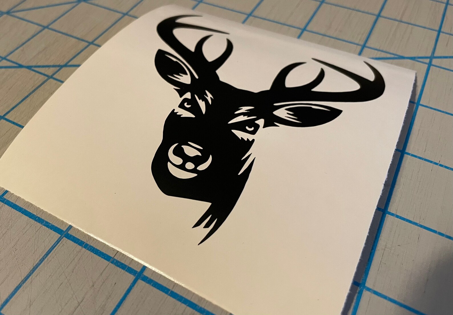 Buck Vinyl Decal Cars Windows Walls Bumper Sticker | Etsy