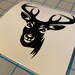 Buck Vinyl Decal Cars, Windows, Walls, Bumper Sticker, Etc. Deer, Buck ...