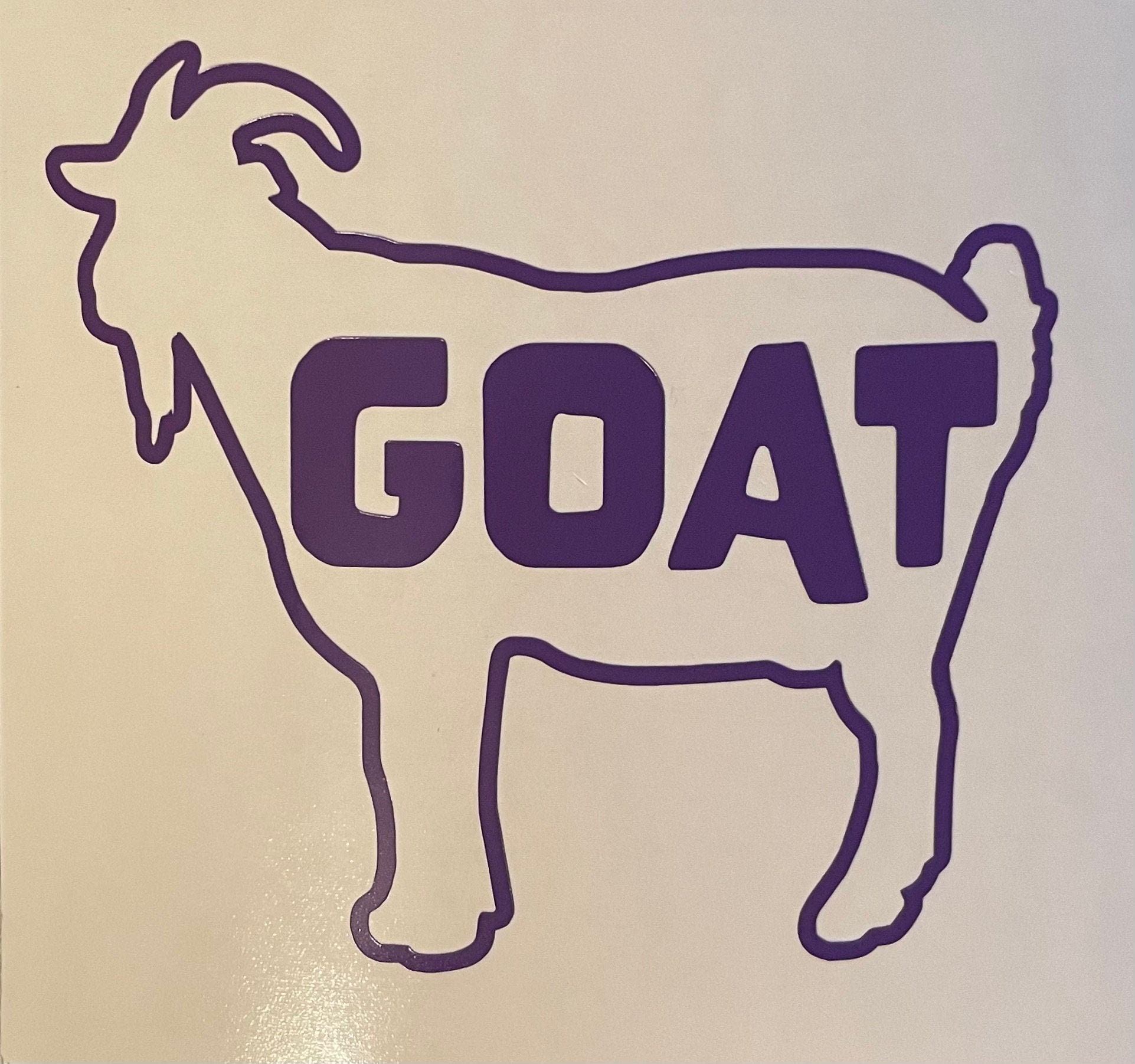 GOAT funny vinyl Decal bumper stickers cars windows | Etsy