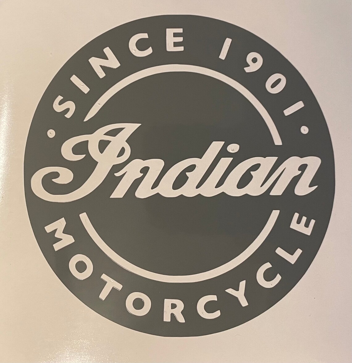 Indian Round Logo Decal For Helmets Tanks Cars windows | Etsy