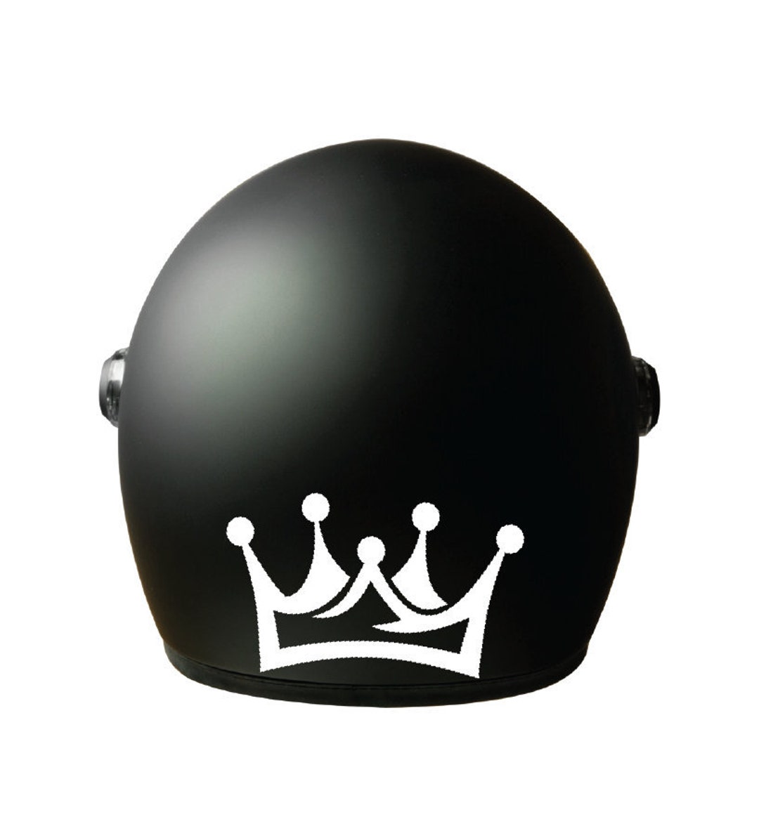 King Crown Decal for Helmets, Cars Windows Decal - Etsy