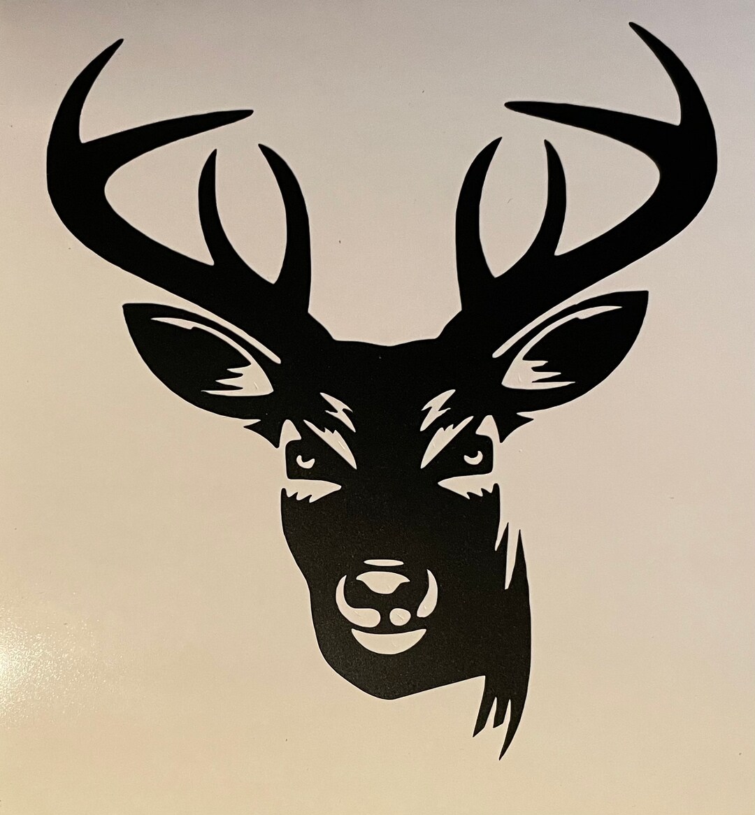 Buck Vinyl Decal Cars, Windows, Walls, Bumper Sticker, Etc. Deer, Buck ...