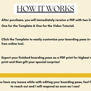 Editable Boarding Pass Fake Boarding Ticket Plane Ticket - Etsy