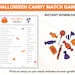 Halloween Candy Match Game, Halloween Trivia, Halloween Party Games ...