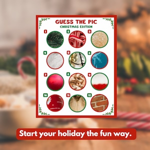 Zoomed in Christmas Game | Guess the Christmas Picture | Holiday ...