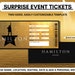 Printable Hamilton Tickets Template | Surprise Hamilton Tickets | Fake ...