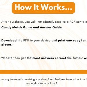 Halloween Candy Match Game, Halloween Trivia, Halloween Party Games ...