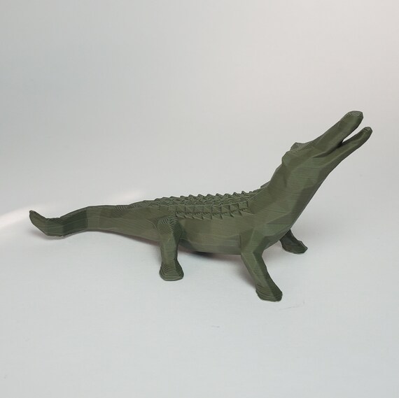 Art & Collectibles Geometric Alligator Figurine Figurines & Knick ...