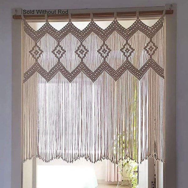 Macrame Curtains - Etsy