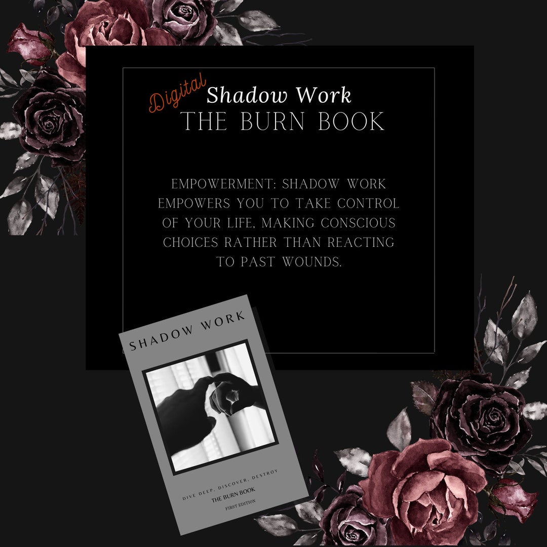 Intense Shadow Work Worksheet for Inner Healing Self Reflection ...